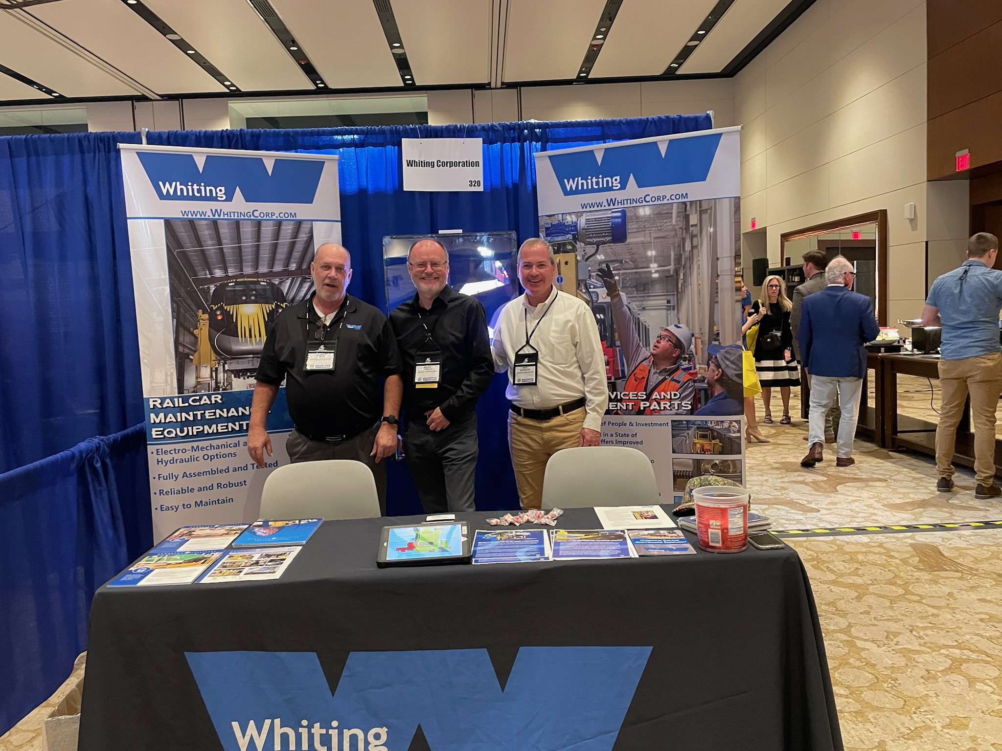 Whiting Showcases Rail Maintenance Lifting Equipment at NRC-REMSA ...